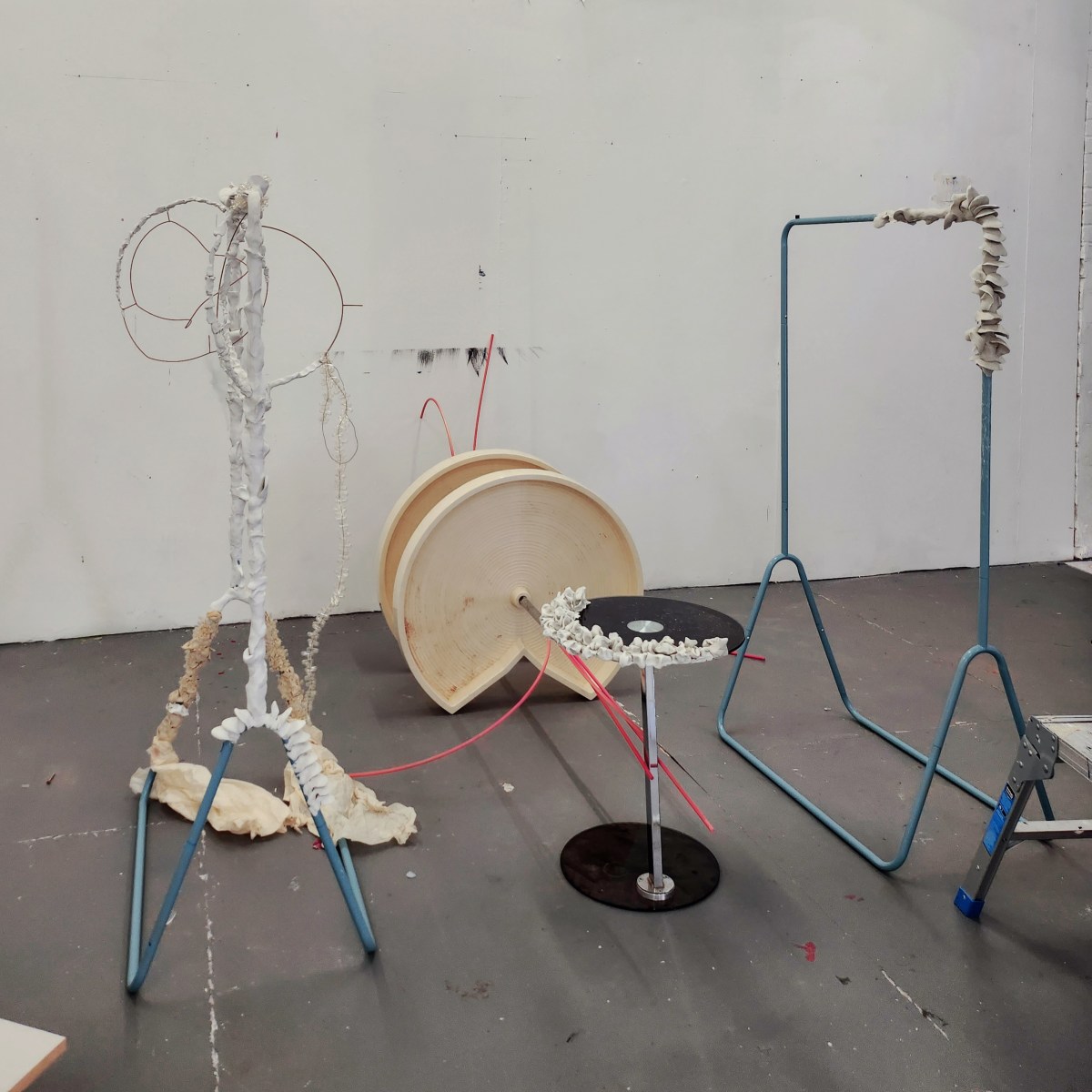 A Sculpture’s Bare bones – CONNIE HOPE